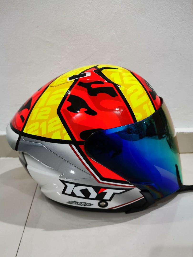 KYT NFJ XAVI FORES #12, Auto Accessories on Carousell
