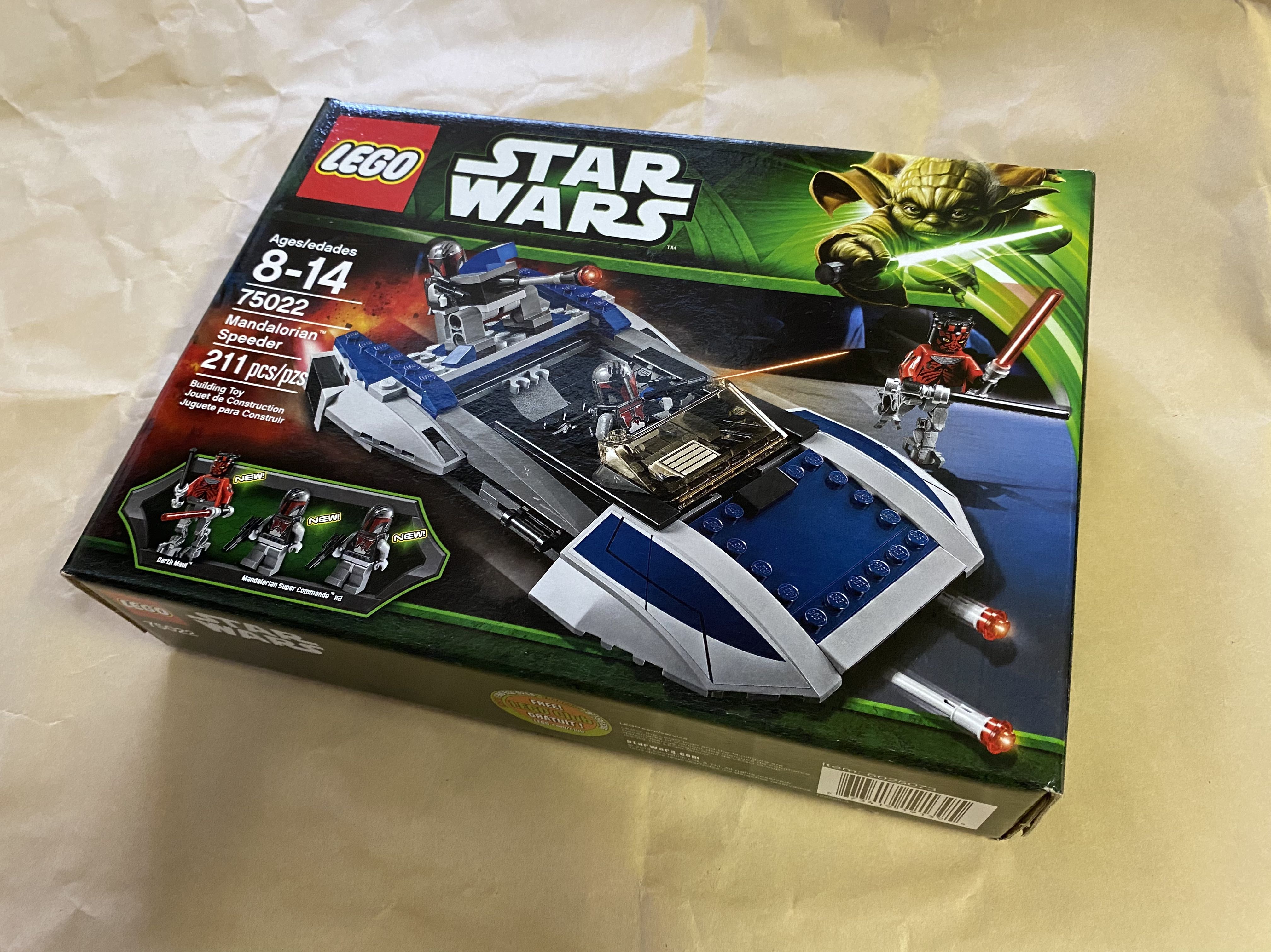 Lego 75022 Darth Maul Madalorian Speeder Star Wars 全新, 興趣及遊戲, 玩具 & 遊戲類 ...