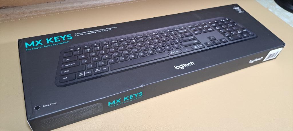 Logitech MX Master Keys Keyboard Black Computers Tech Parts Accessories Computer