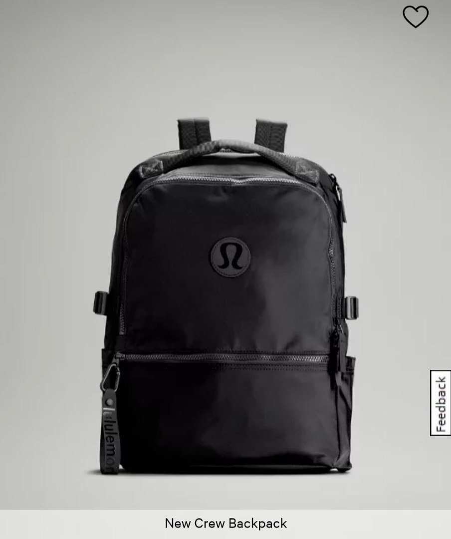 Lululemon New Crew Backpack, Men's Fashion, Bags, Backpacks on Carousell