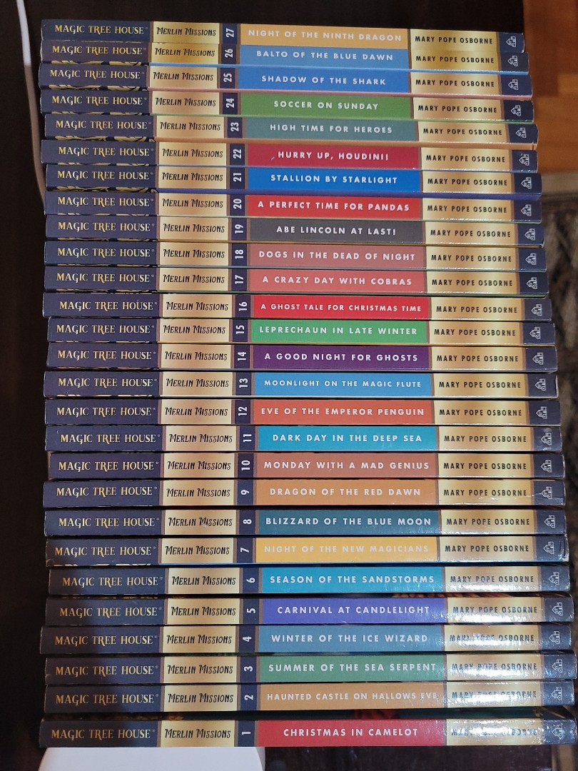 Magic tree house set, Hobbies & Toys, Books & Magazines, Children's ...