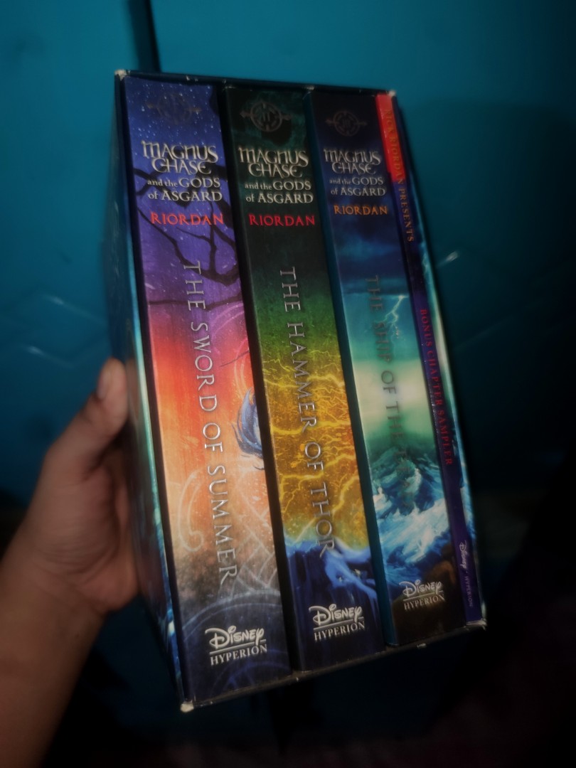 Magnus Chase trilogy boxset, Hobbies & Toys, Books & Magazines, Fiction ...