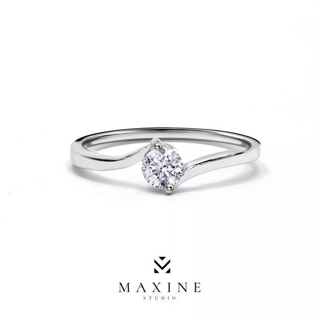 LIMITED TIME OFFER Maxine Solitaire Ring, Women's Fashion, Jewelry & Organisers, Body Jewelry on ...