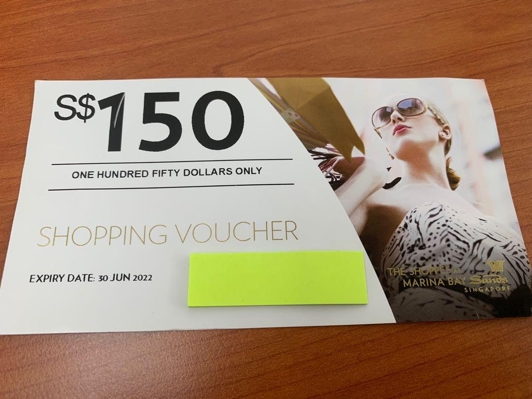 MBS Shopping Voucher, Tickets & Vouchers, Vouchers on Carousell