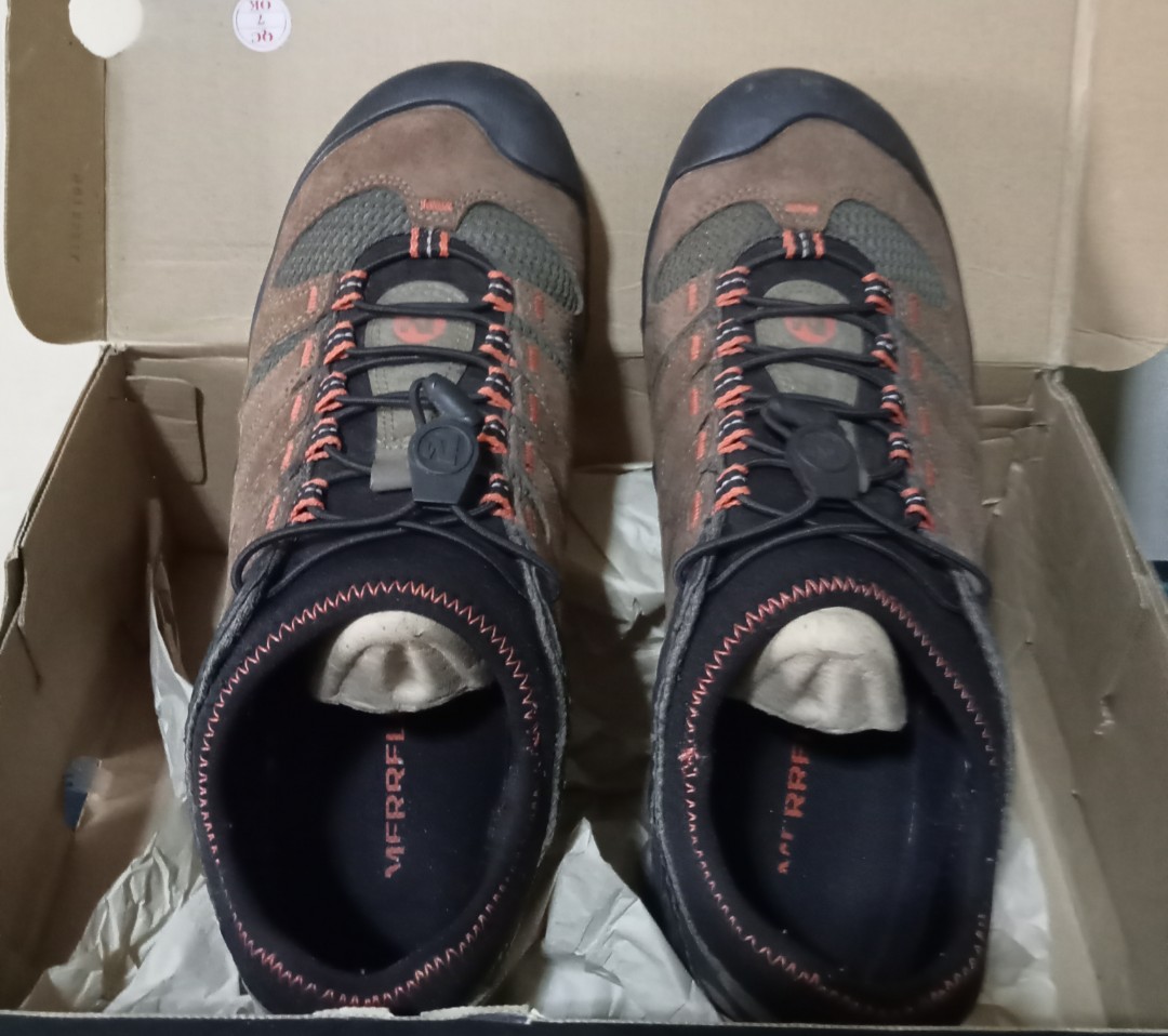 Merrell Men's Hiking Shoes (Merrell Stone), Men's Fashion, Footwear ...