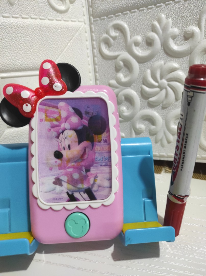 Minnie mouse cellphone, Hobbies & Toys, Toys & Games on Carousell