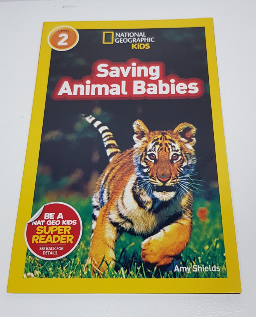 NATGEO kids Saving Animal Babies, Hobbies & Toys, Books & Magazines ...