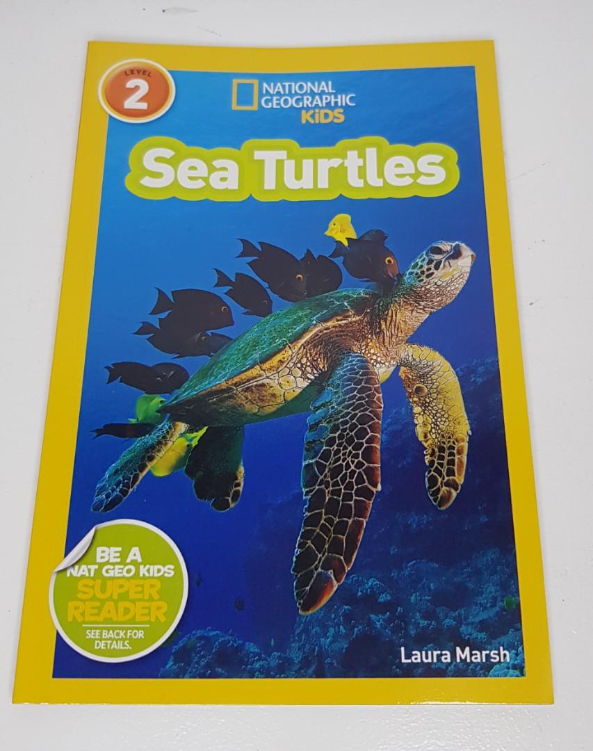 NATGEO kids SEA TURTLES, Hobbies & Toys, Books & Magazines, Children's ...