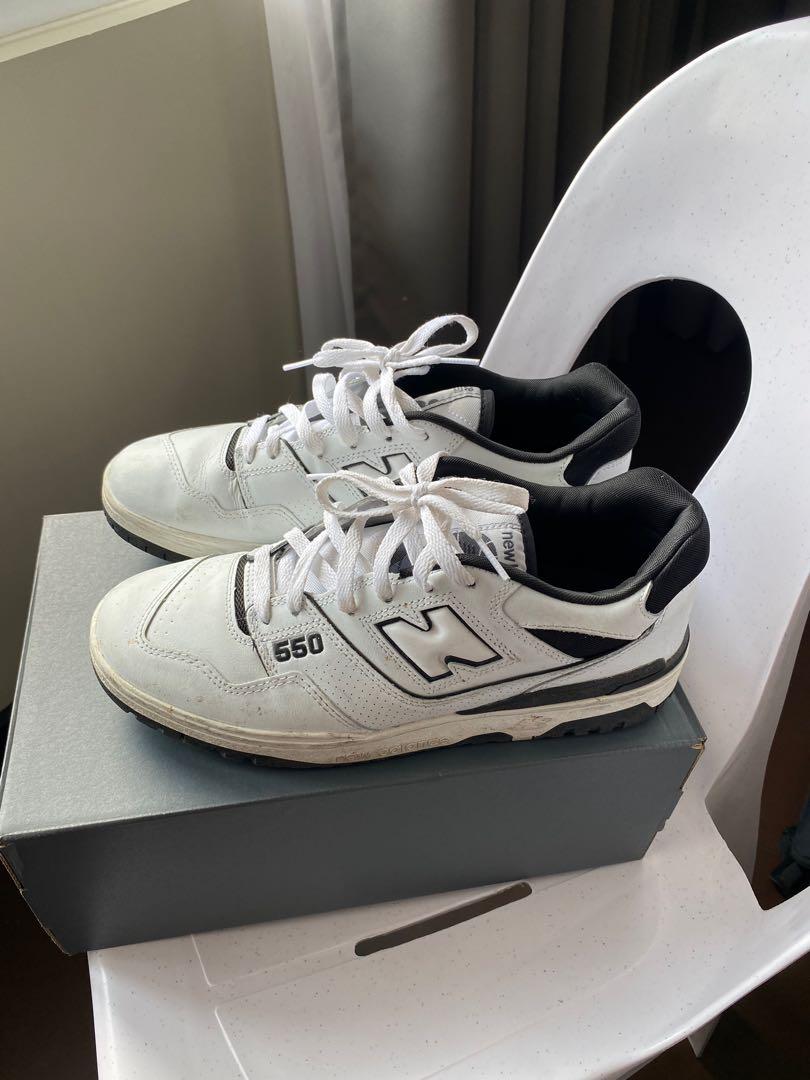 New balance 550 Panda, Men's Fashion, Footwear, Sneakers on Carousell