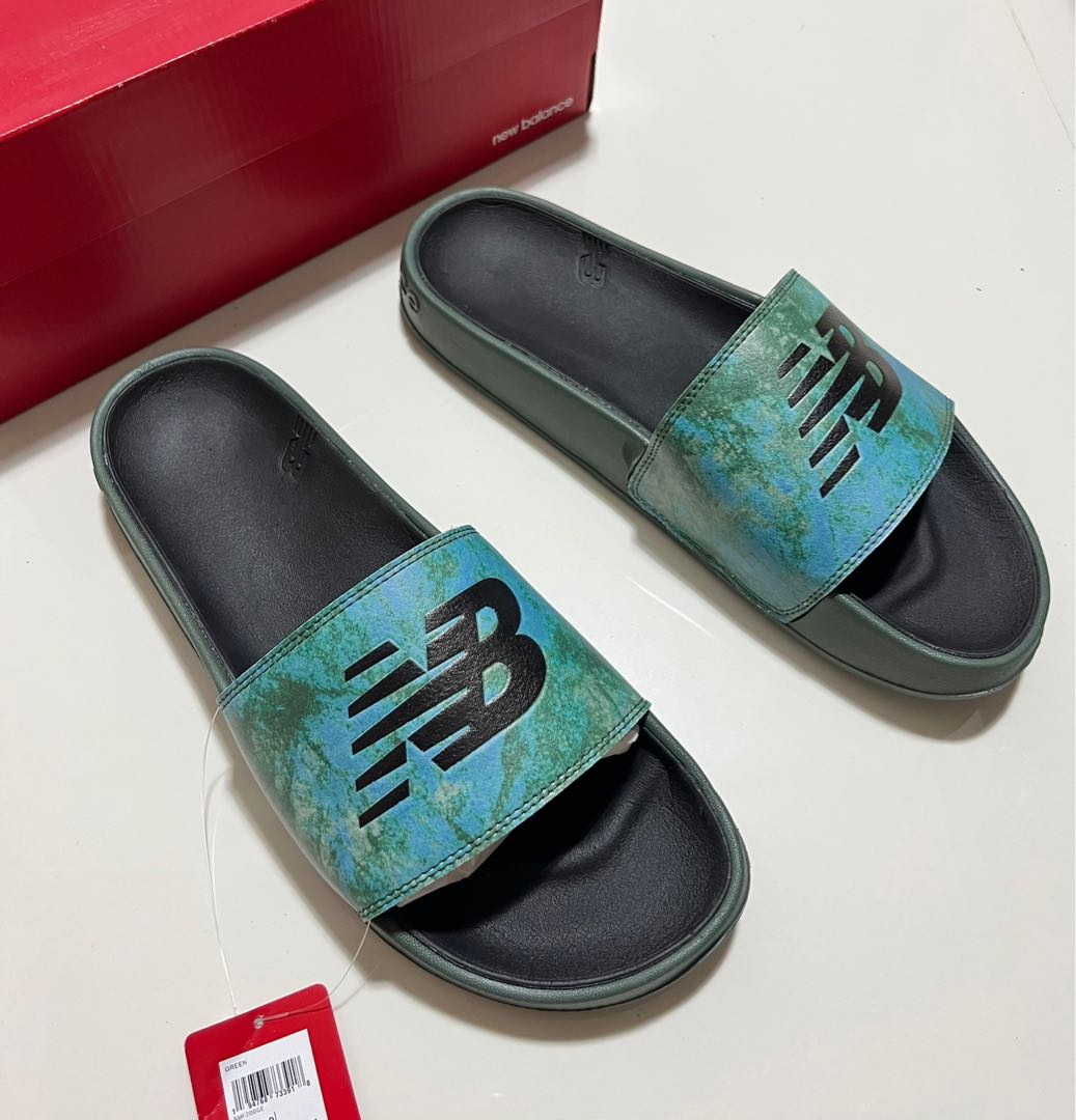New Balance Slides, Men's Fashion, Footwear, Slippers & Slides on Carousell