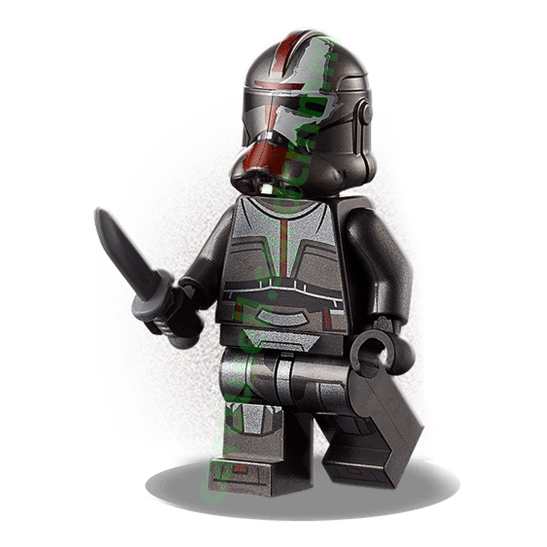 New Unassembled - LEGO Star Wars SW1148: Hunter Minifigure - The Bad ...