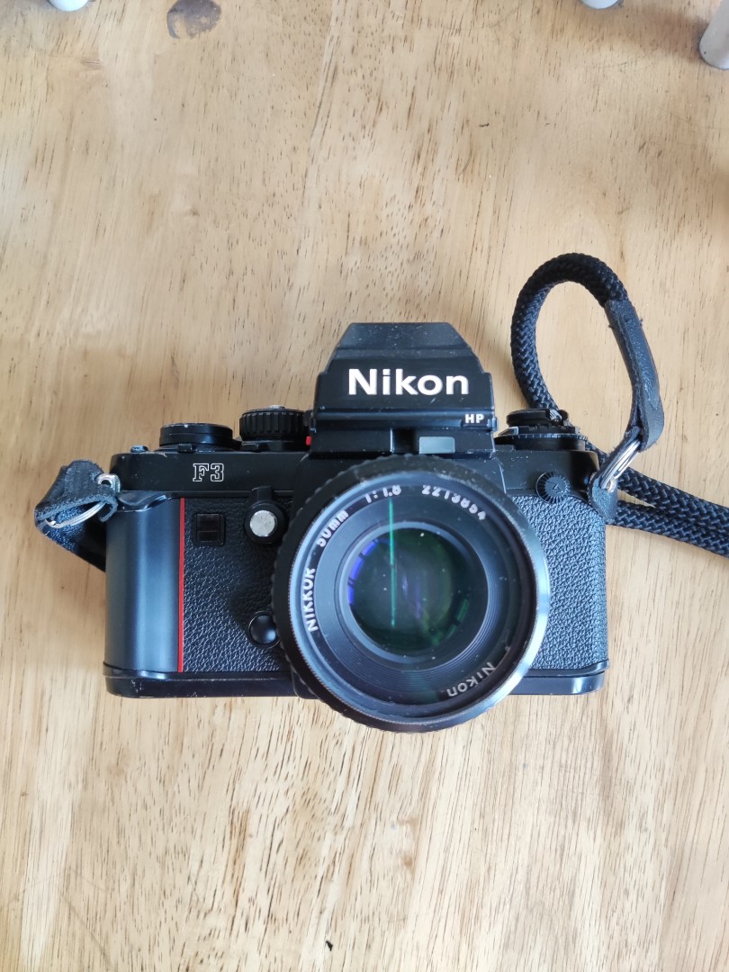 Nikon F3HP Film Camera Set FILM TESTED (2 lens, Sample pics, freebies ...