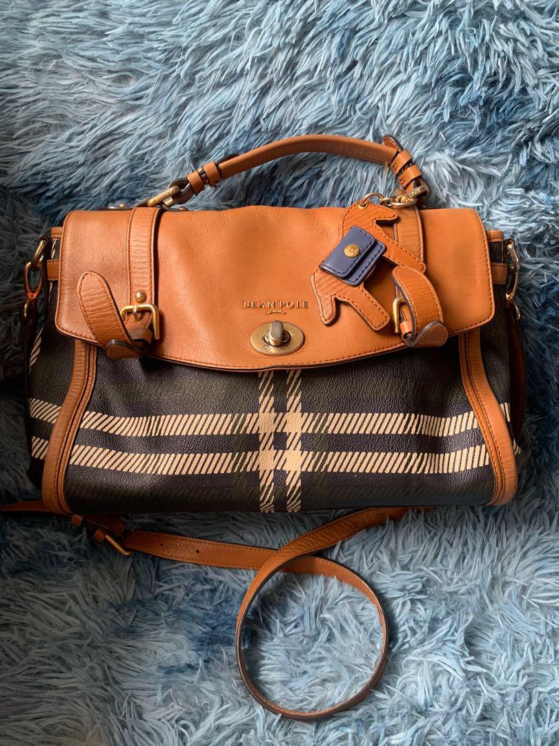 Original Beanpole Two way /document bag, Women's Fashion, Bags ...