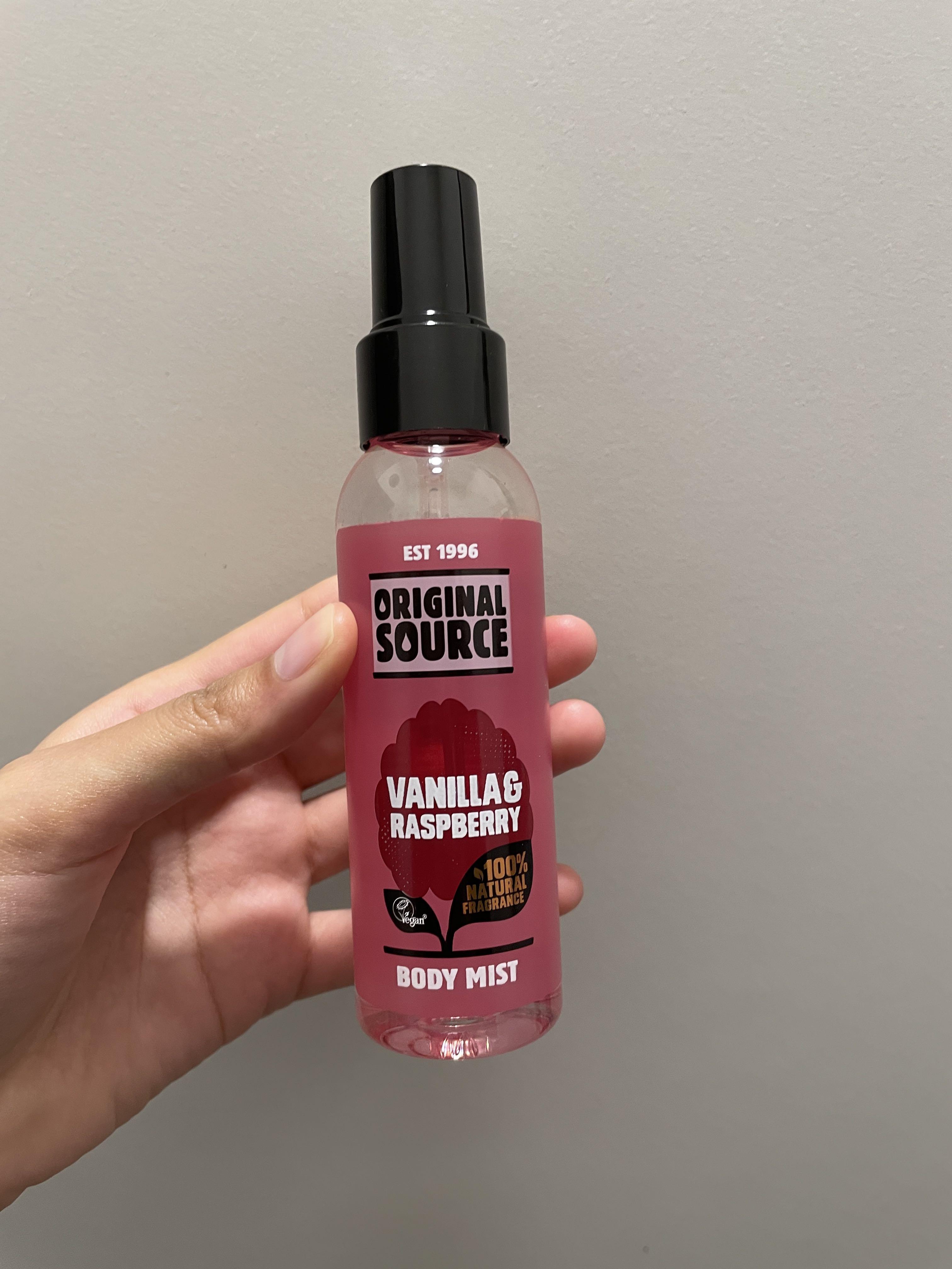 Original Source Vanilla & Raspberry Body Mist 100ml, Beauty & Personal ...