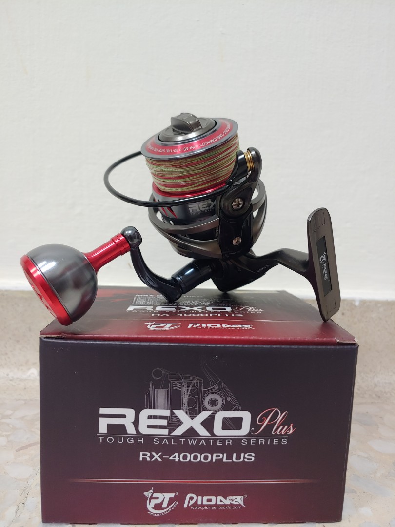 Pioneer Rexo Plus, RX-4000 Plus Fishing Reel, Sports Equipment, Fishing ...