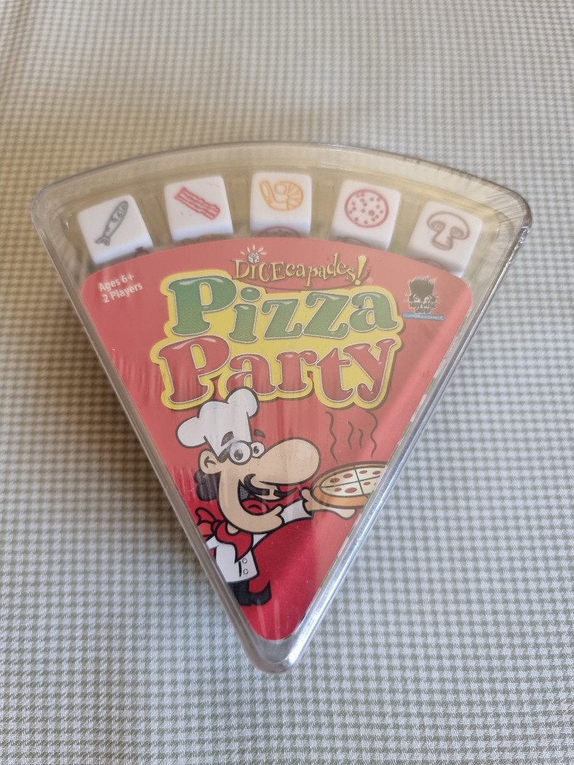 Pizza Party Dice Game, Hobbies & Toys, Toys & Games on Carousell