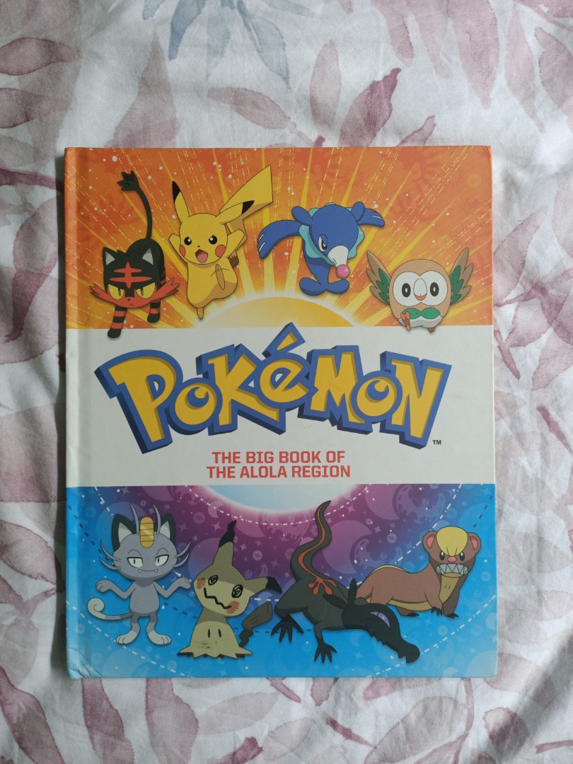 Pokemon big book of the Alola region, Hobbies & Toys, Books & Magazines ...