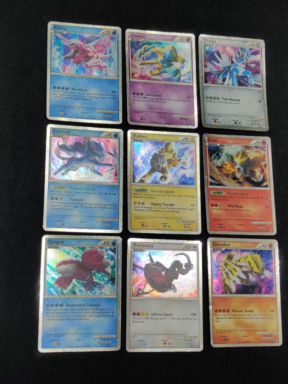 Pokemon Legendary Shiny Call of Legends Set of 9, Hobbies & Toys, Toys ...