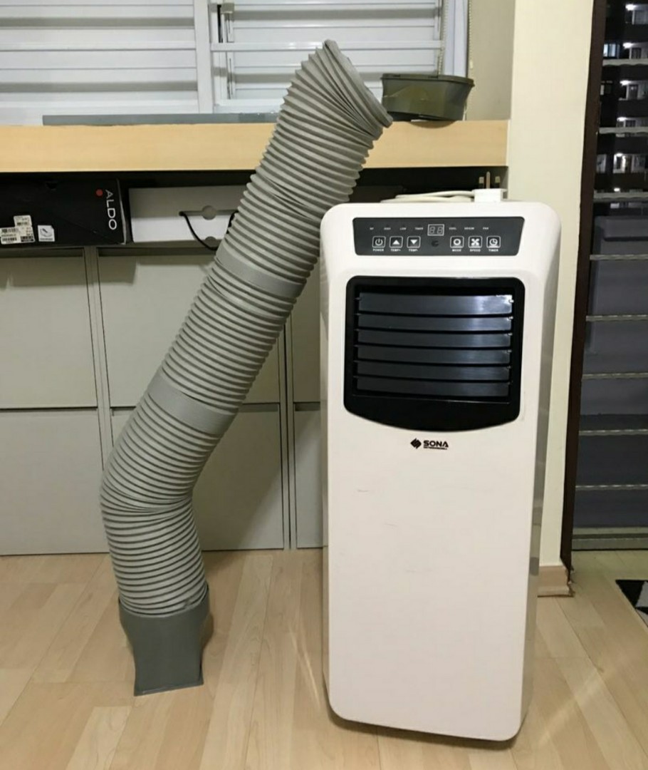 Portable aircon 12000BTU, TV & Home Appliances, Air Conditioners ...