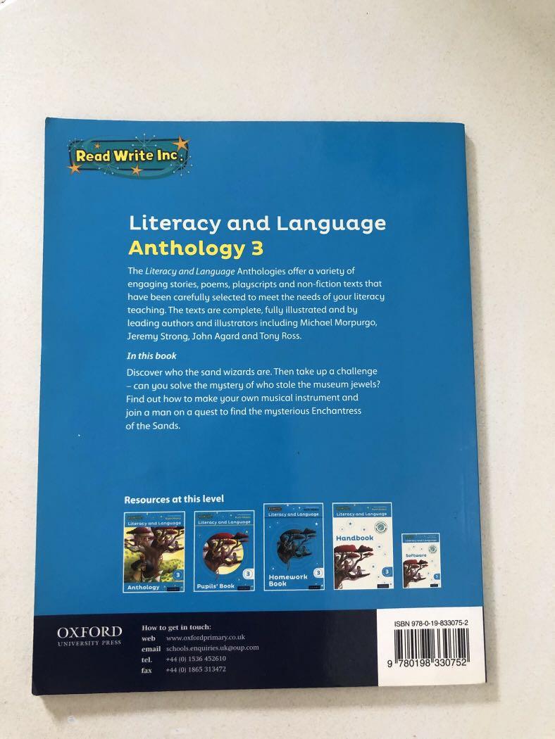 Read Write Inc. Literacy and Language Anthology 3, OXFORD by Ruth ...