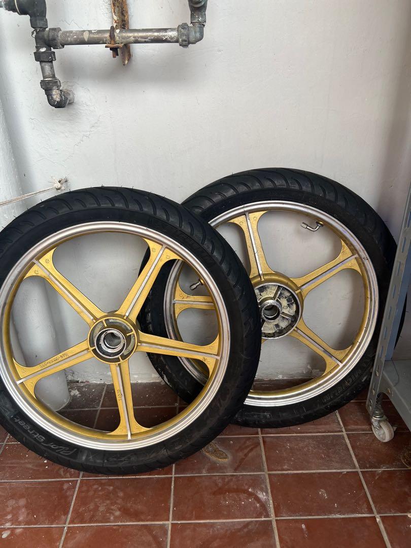 Rxz rim gto, Motorcycles, Motorcycle Accessories on Carousell