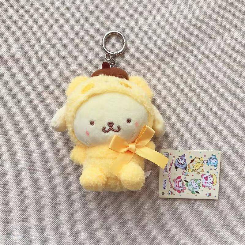 SANRIO Pompompurin X Moko Panda Keychain, Everything Else on Carousell