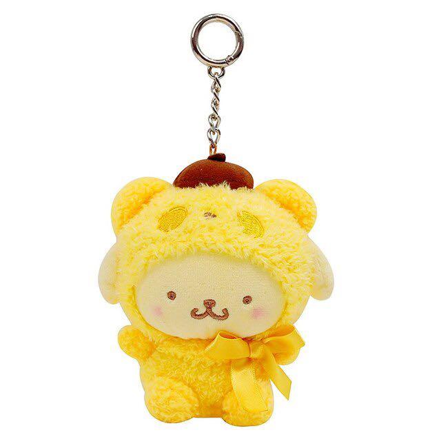 SANRIO Pompompurin X Moko Panda Keychain, Everything Else on Carousell