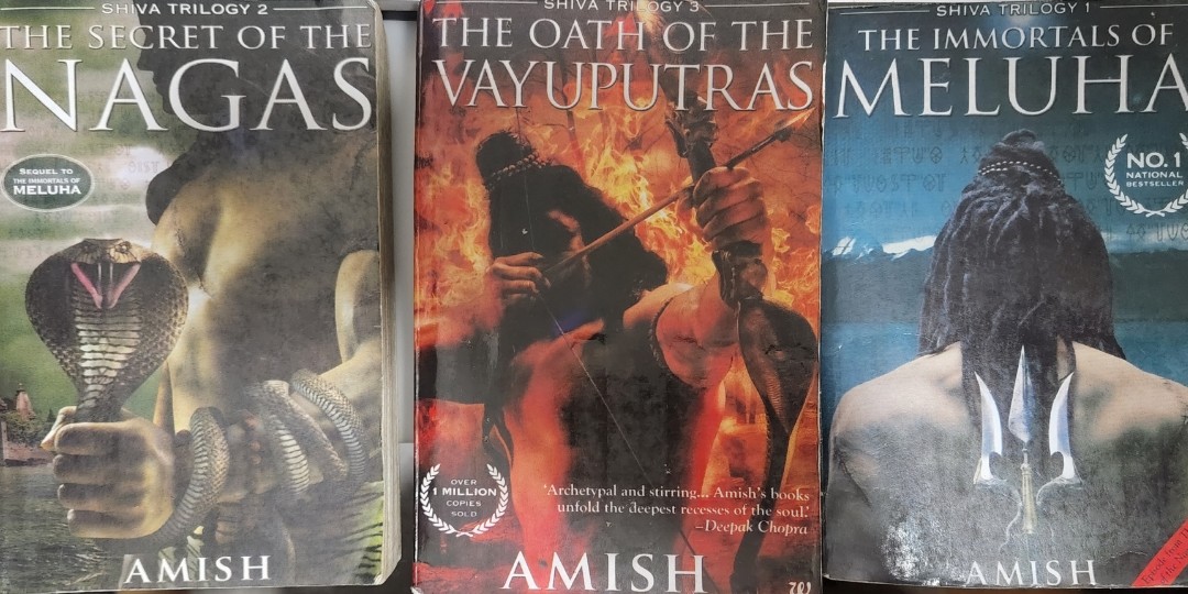 Shiva Trilogy - Set of 3 Books / Amishverse by Amish Tripathi, Hobbies ...