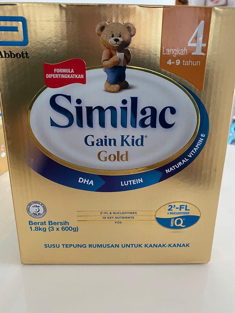 Similac Gain Kids (4-9 year old) - 1 X Refill box, Babies & Kids ...
