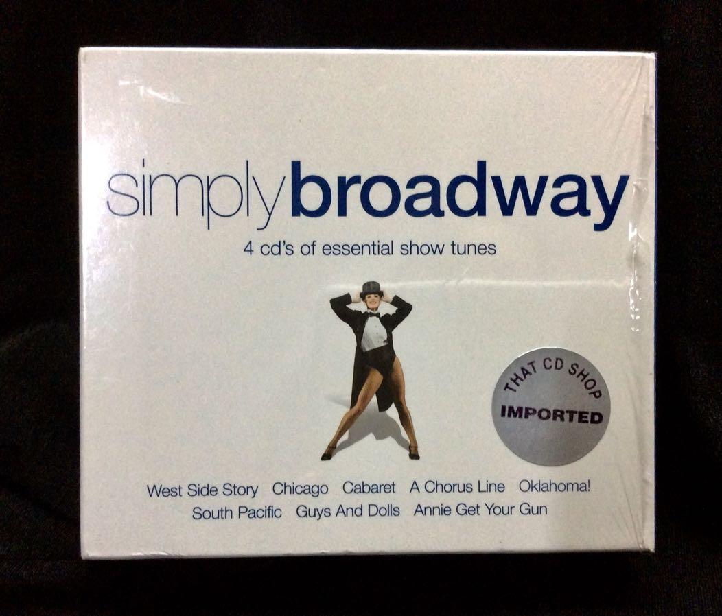 Simply Broadway: 4 CDs of essential show tunes, Hobbies & Toys, Music ...