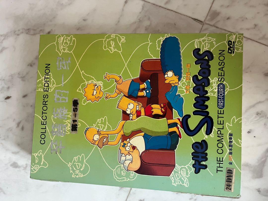 Simpsons DVD, Hobbies & Toys, Music & Media, CDs & DVDs on Carousell