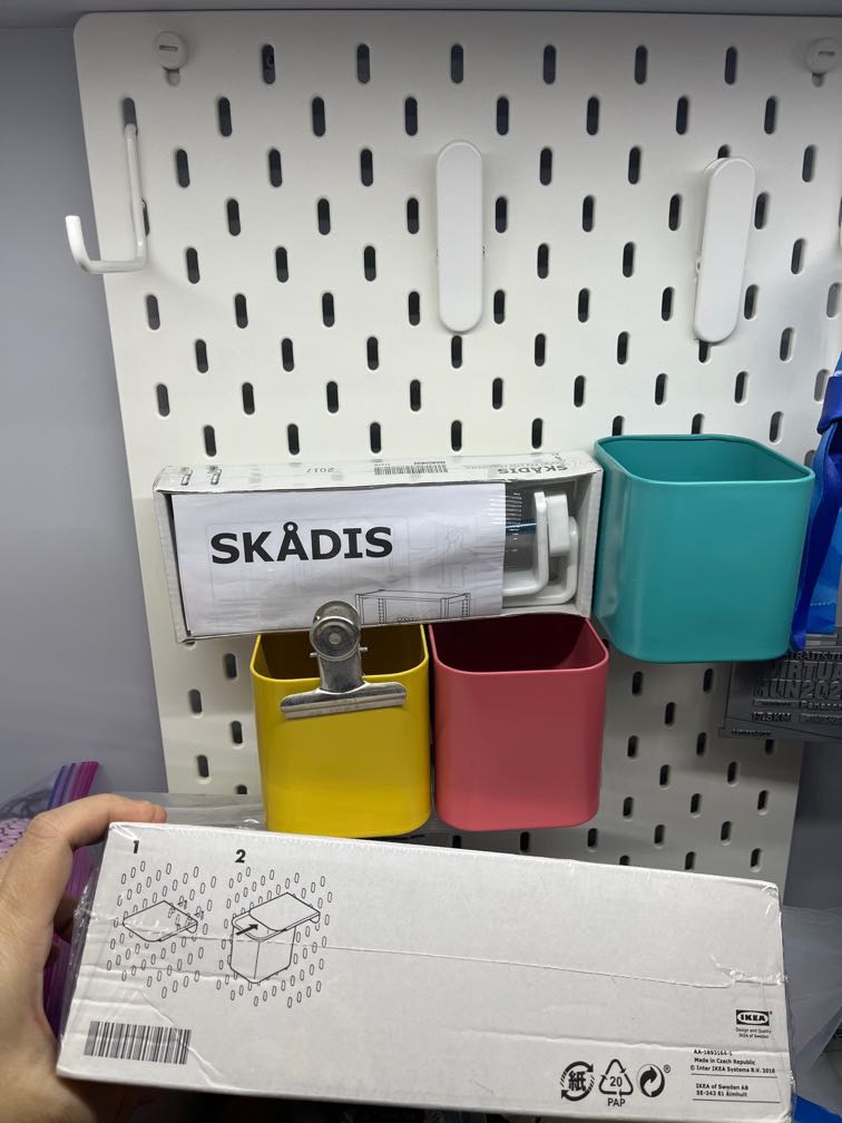 Skadis Pegboard and accessories, Furniture & Home Living, Home Decor ...
