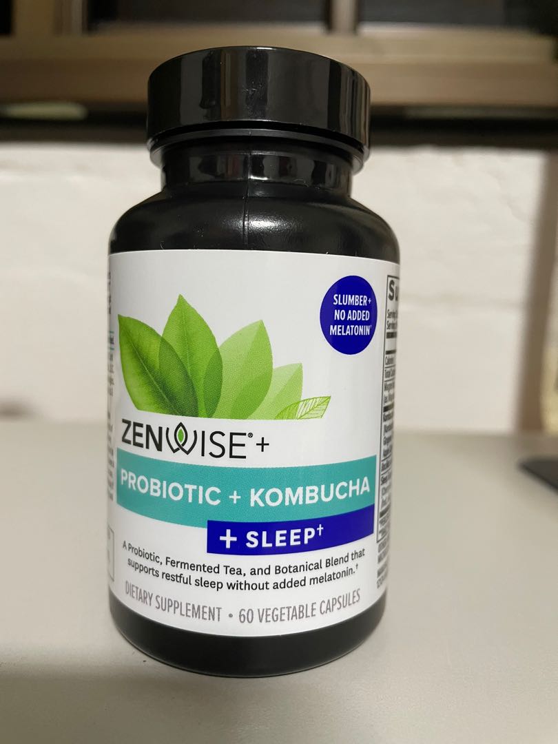 Sleep Probiotic with Kombucha, Health & Nutrition, Health Supplements ...