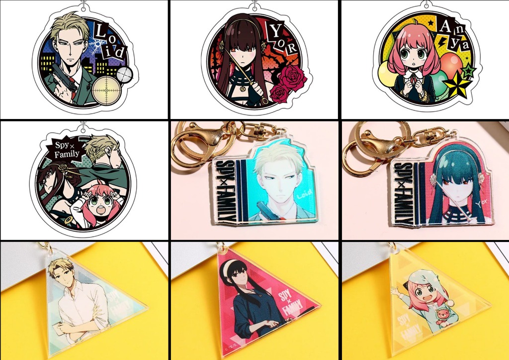 Spy x Family - Yor Forger, Anya Forger, Loid Forger double-sided ...