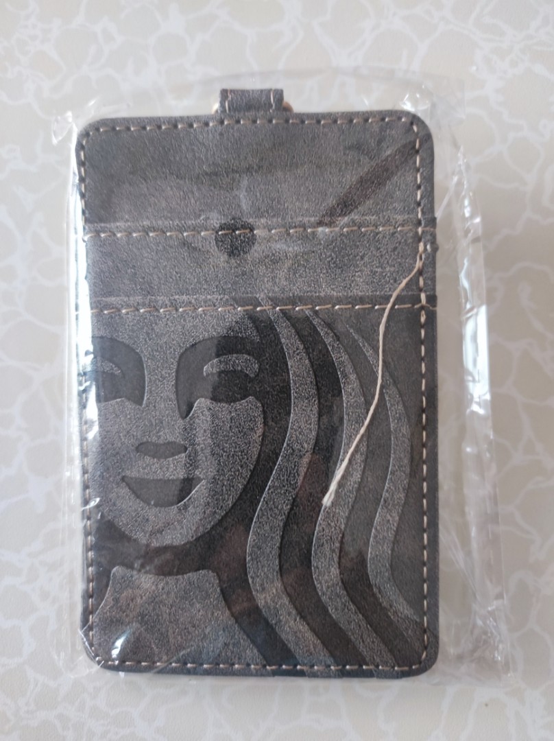 Starbucks Limited edition leather card holder, Men's Fashion, Watches ...
