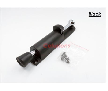 Step-On Foot Operated Door Stopper Spring Loaded Stainless Steel Push ...