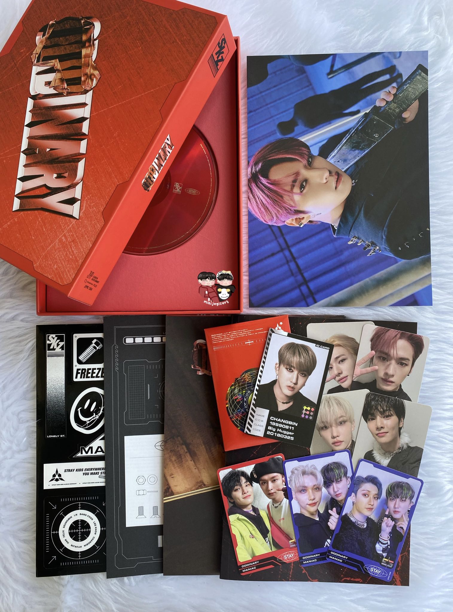stray kids skz oddinary mask off unsealed album, Hobbies & Toys ...