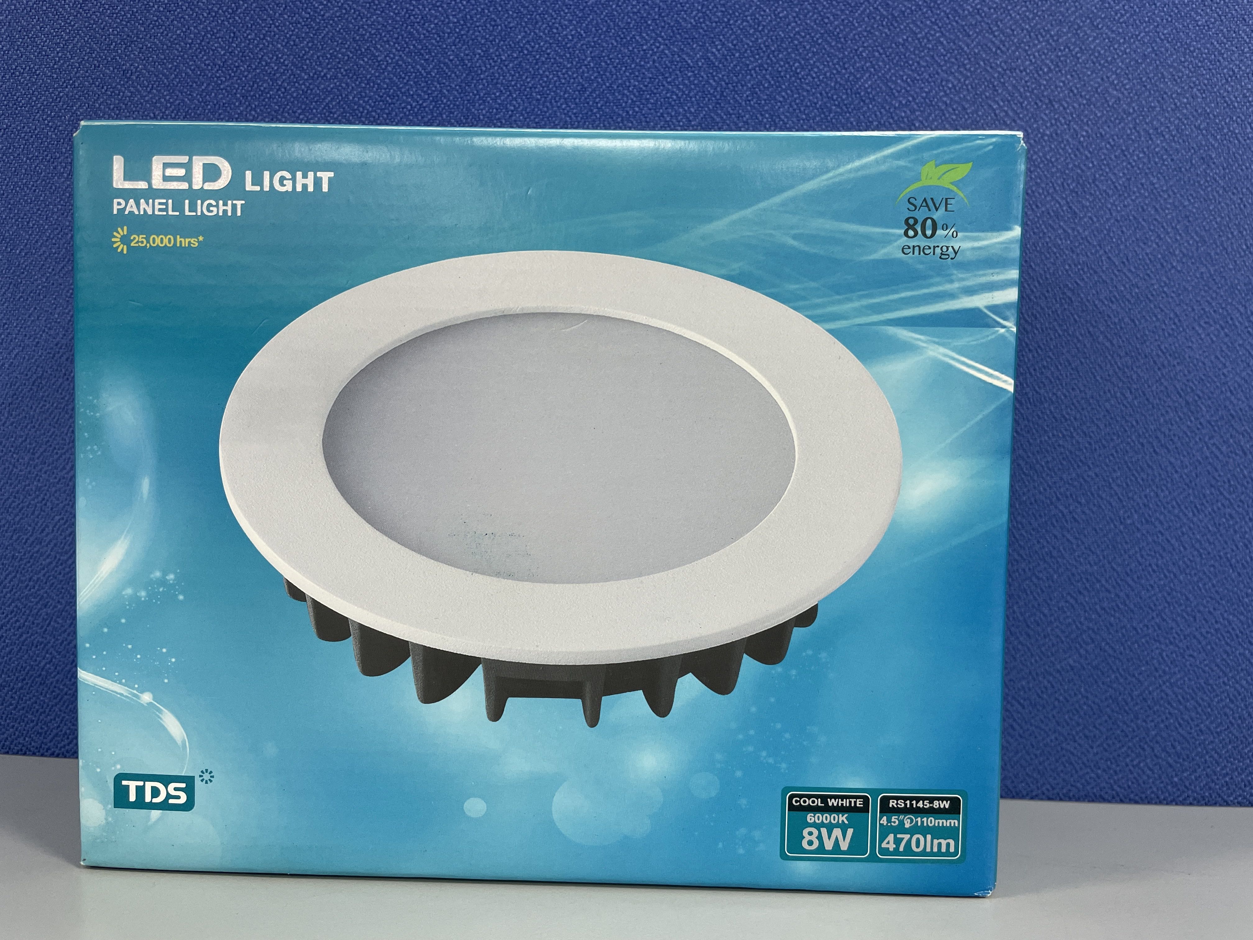 TDS浴室燈LED 天花燈 明流 470ml TDS AC85-265V Led Downlight 8W / 10W Down Light ...