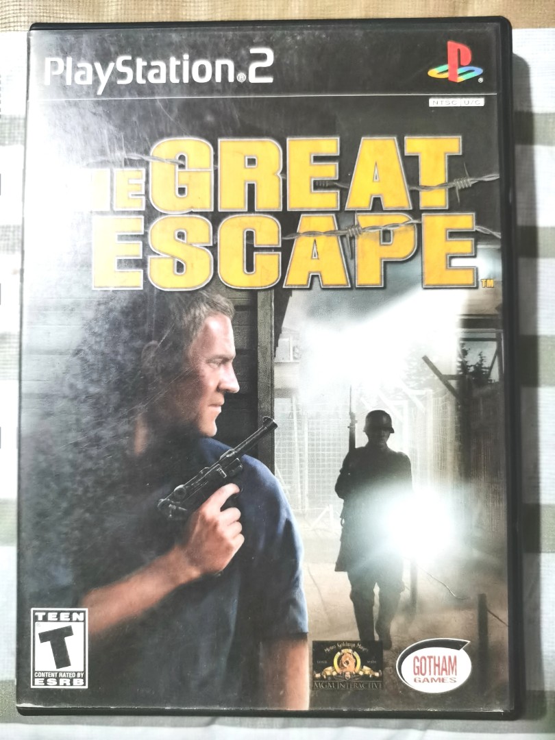The Great Escape (NTSC - U/C) for PS2 Games, Video Gaming, Video Games ...