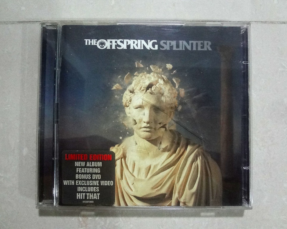 The OFFSPRING Splinter CD + Bonus DVD Limited Edition, Hobbies & Toys ...