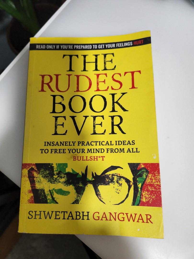 The Rudest Book Ever - Shwetabh Gangwar, Hobbies & Toys, Books ...