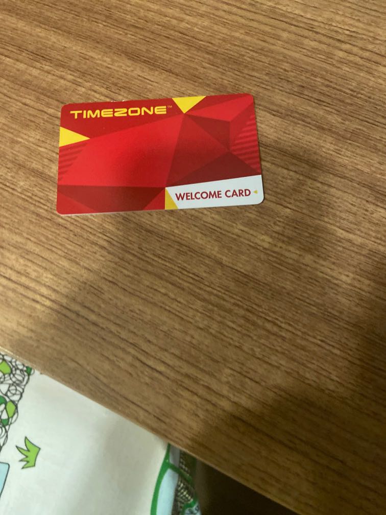 TIMEZONE WELCOME CARD Red 22-June-2022, Tickets & Vouchers, Store ...