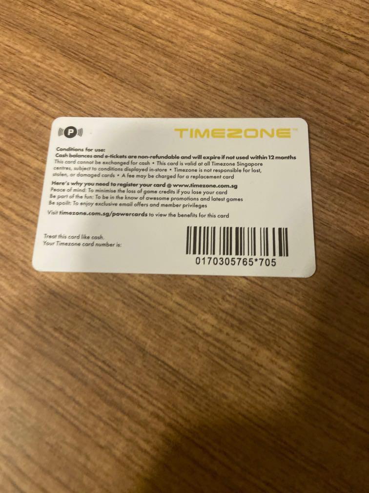 TIMEZONE WELCOME CARD Red 22-June-2022, Tickets & Vouchers, Store ...