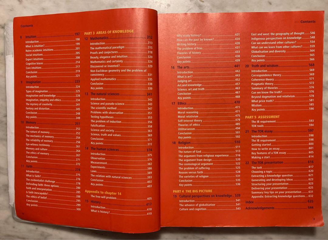 TOK for IBDP Textbook (Second Edition), Hobbies & Toys, Books ...