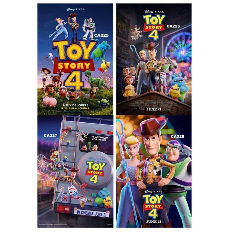 TOY STORY 4 (2019) MOVIE POSTERS (PART 1), Hobbies & Toys, Memorabilia ...