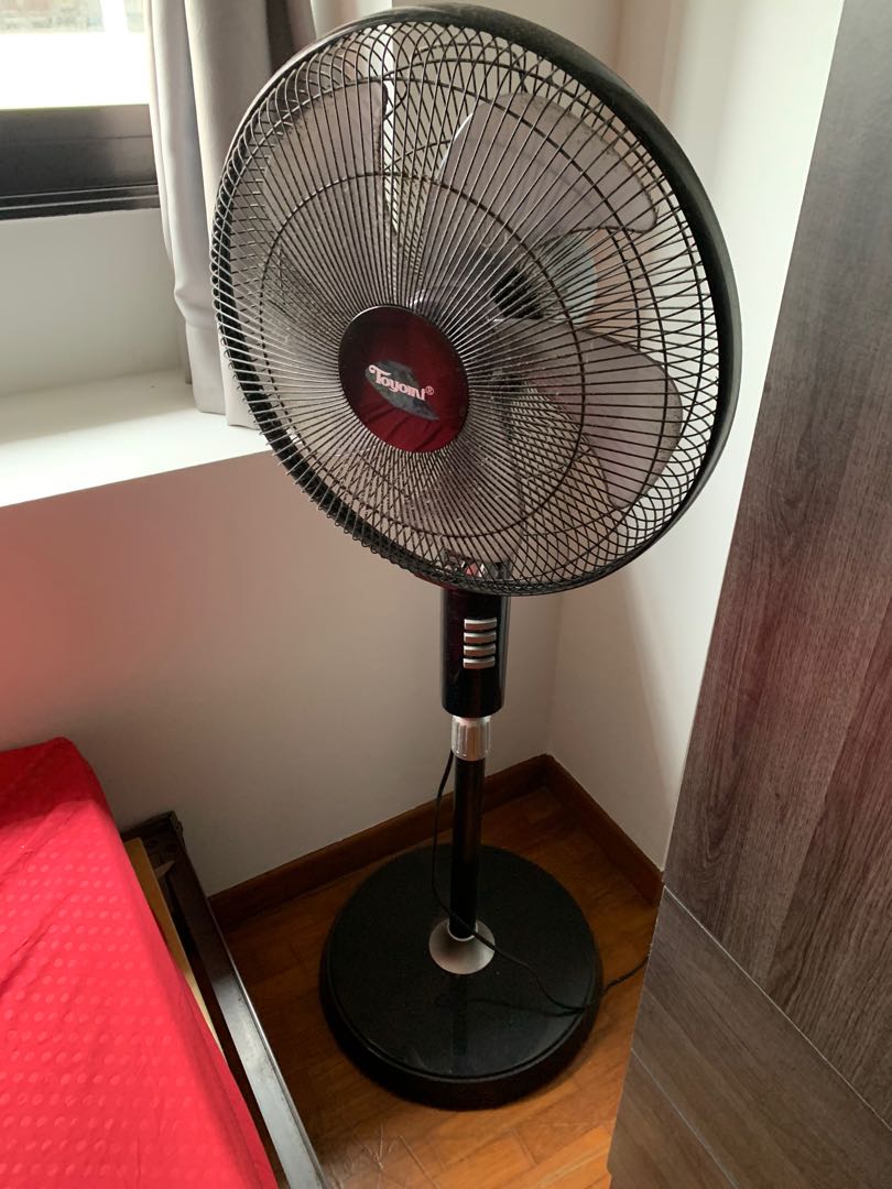 Toyomi Stand Fan Adjustable Height (3 Speed), Furniture & Home Living ...