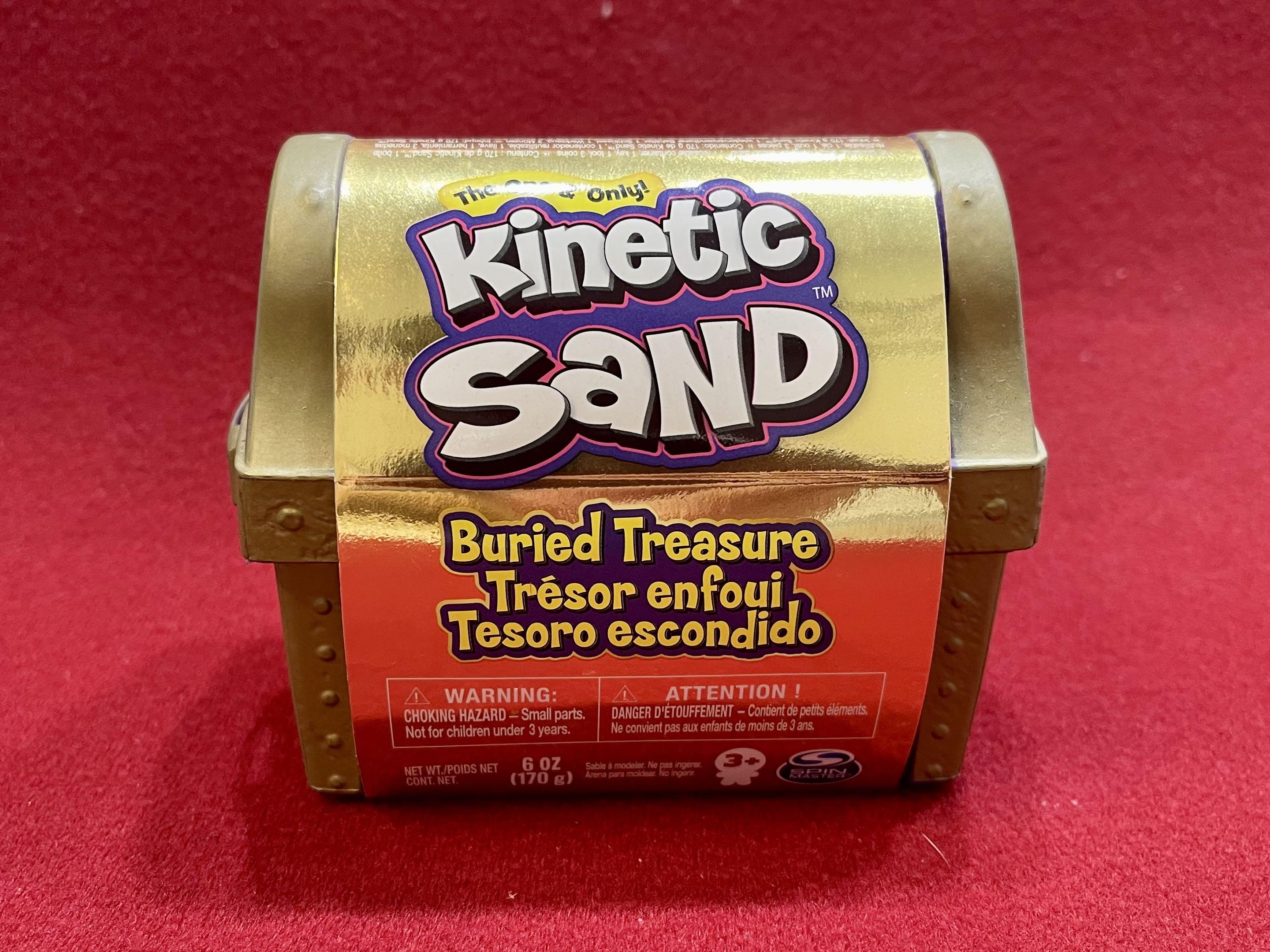 Treasure X Fire vs Ice Extinct Beasts & Kinetic Sand Buried Treasure ...