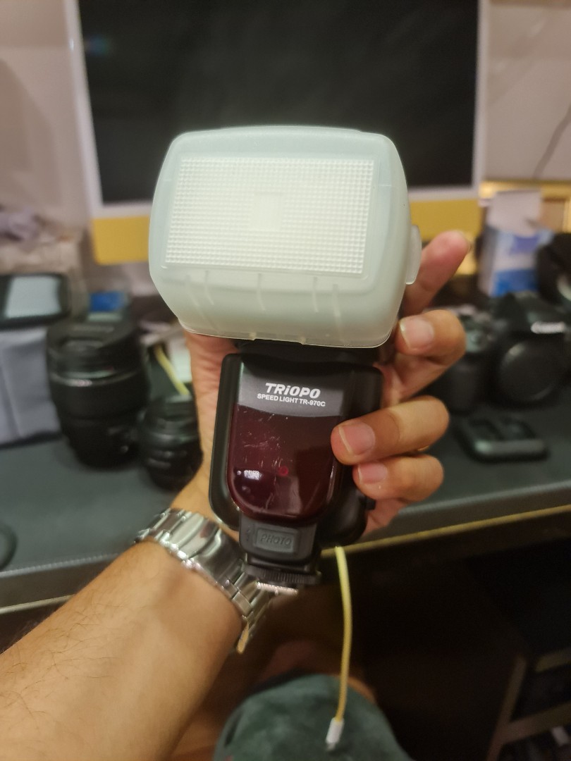 Triopo speed light 970C, Photography, Photography Accessories, Flashes ...