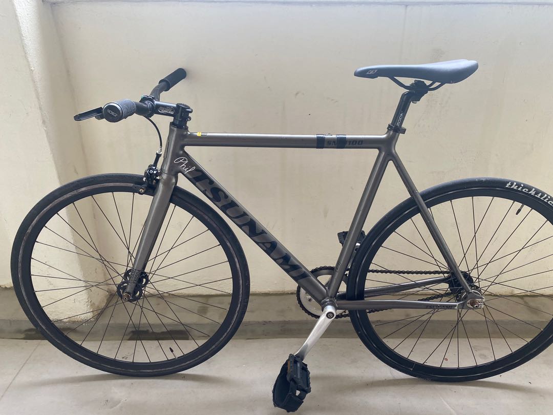 Tsunami Fixie Frame and Fork Only, Sports Equipment, Bicycles & Parts ...