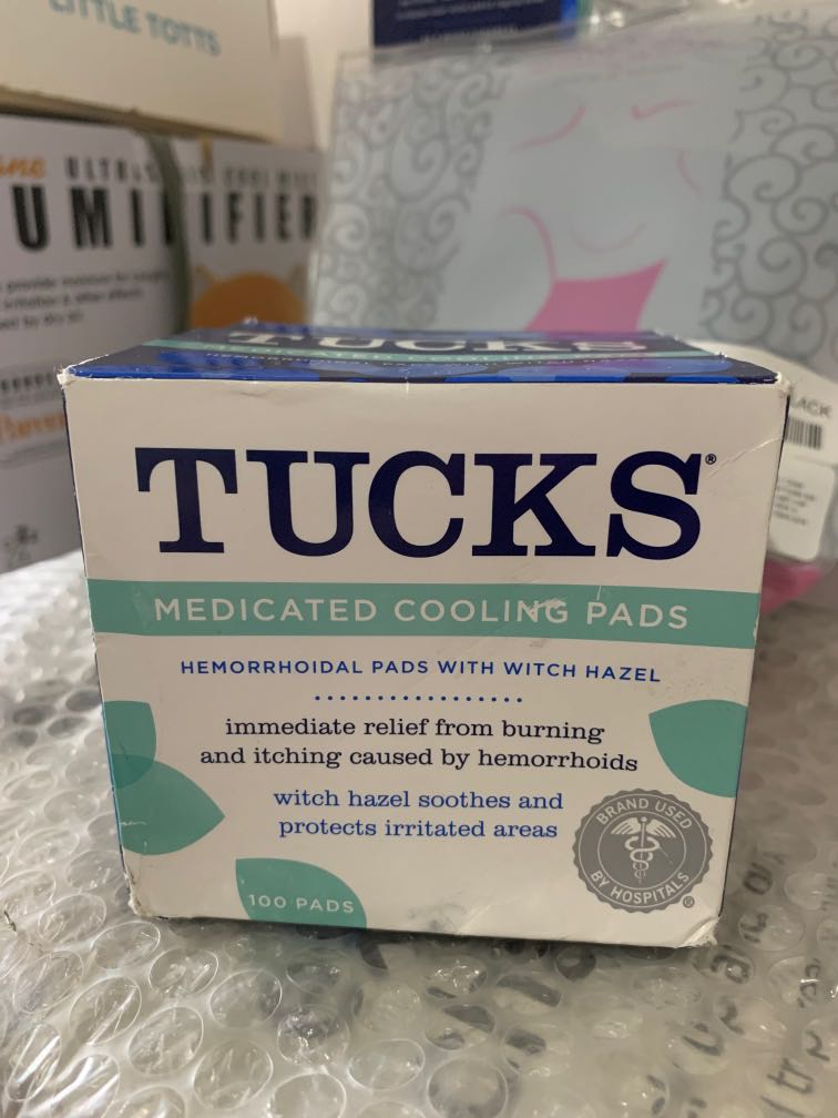 Tucks Medicated Cooling Pad, Beauty & Personal Care, Sanitary Hygiene ...